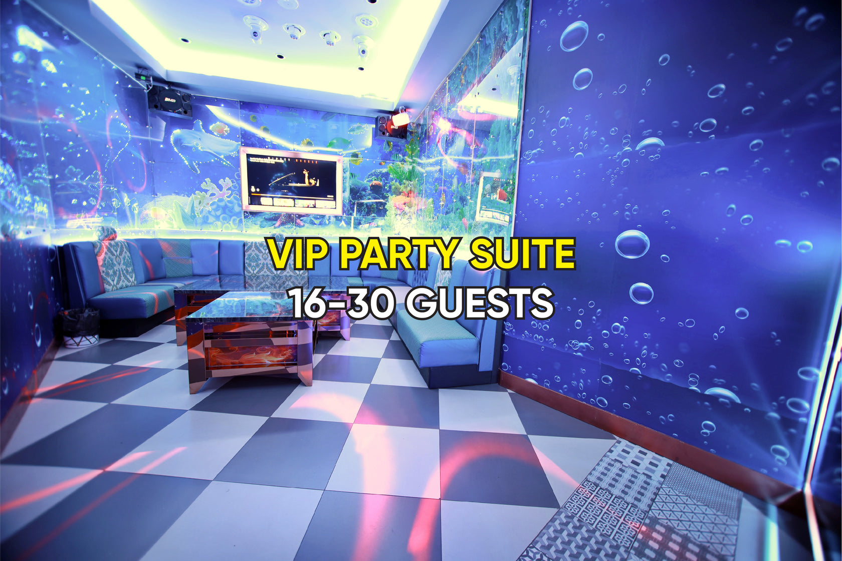 Reserve 16 to 30 Guest VIP Party Suite (Deposit) – KAMU Karaoke Booking